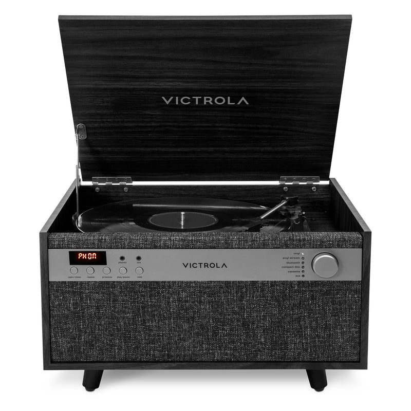 Century 6-in-1 Wood Record Player – Victrola