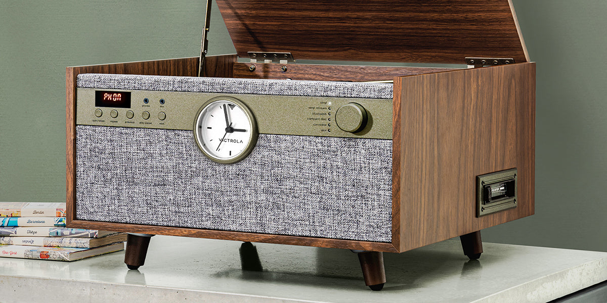 Century Signature+ 6-in-1 Wood Record Player – Victrola